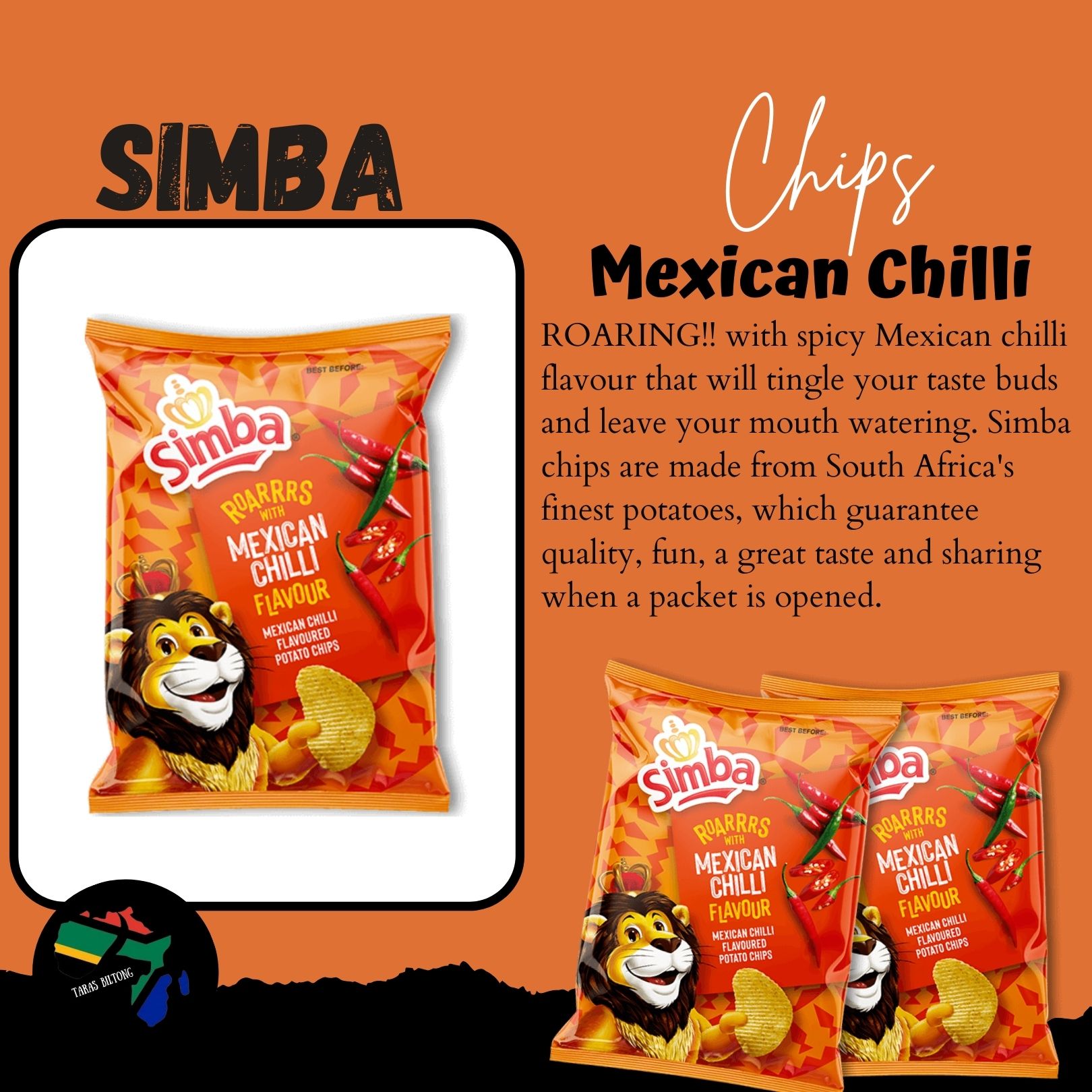 simba chips flavours