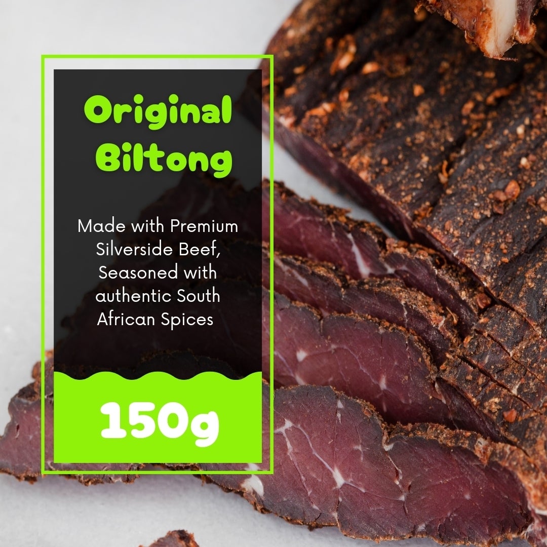 Original Biltong 150g Bag | Tara's Biltong Limited