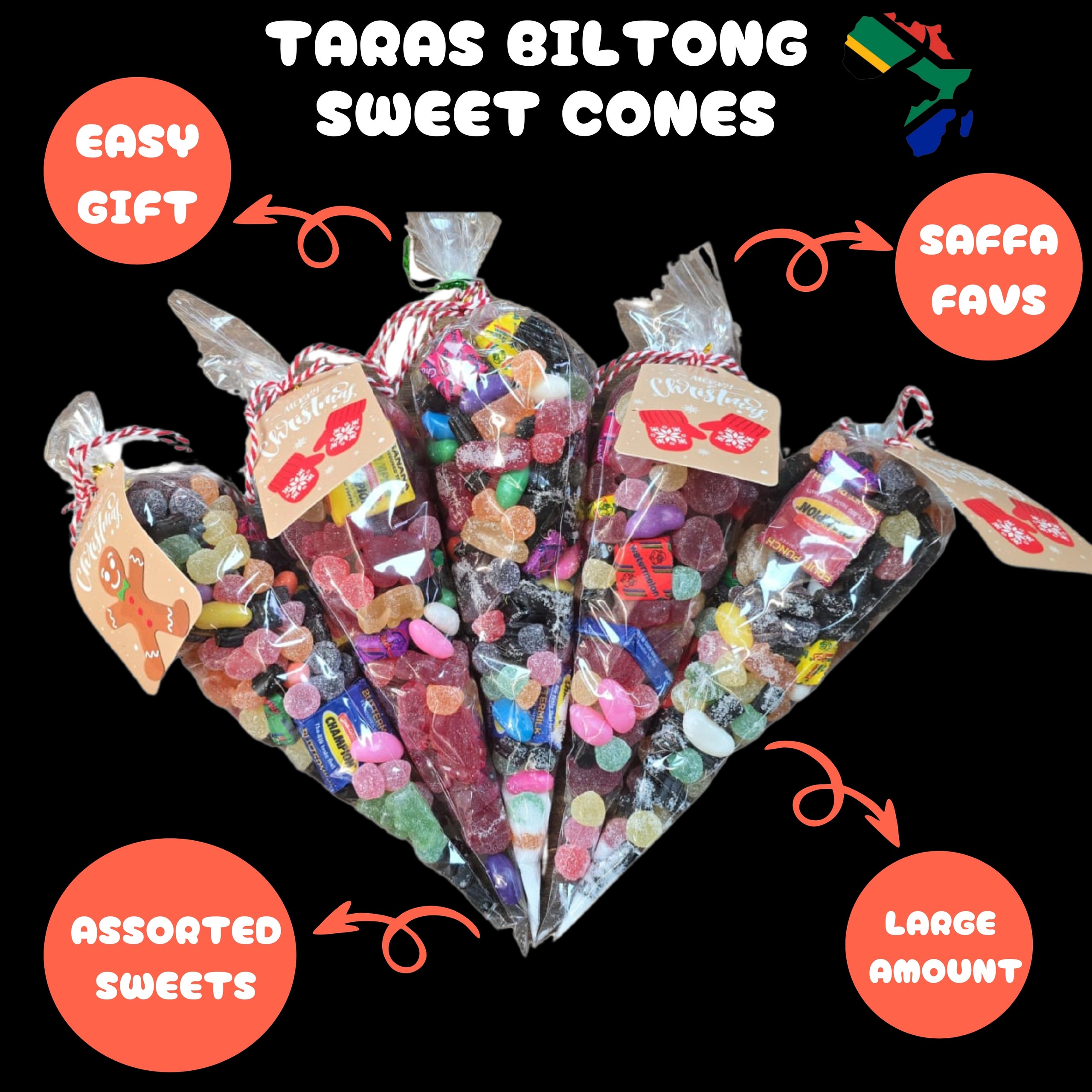 South African Sweet Cones | Tara's Biltong Limited